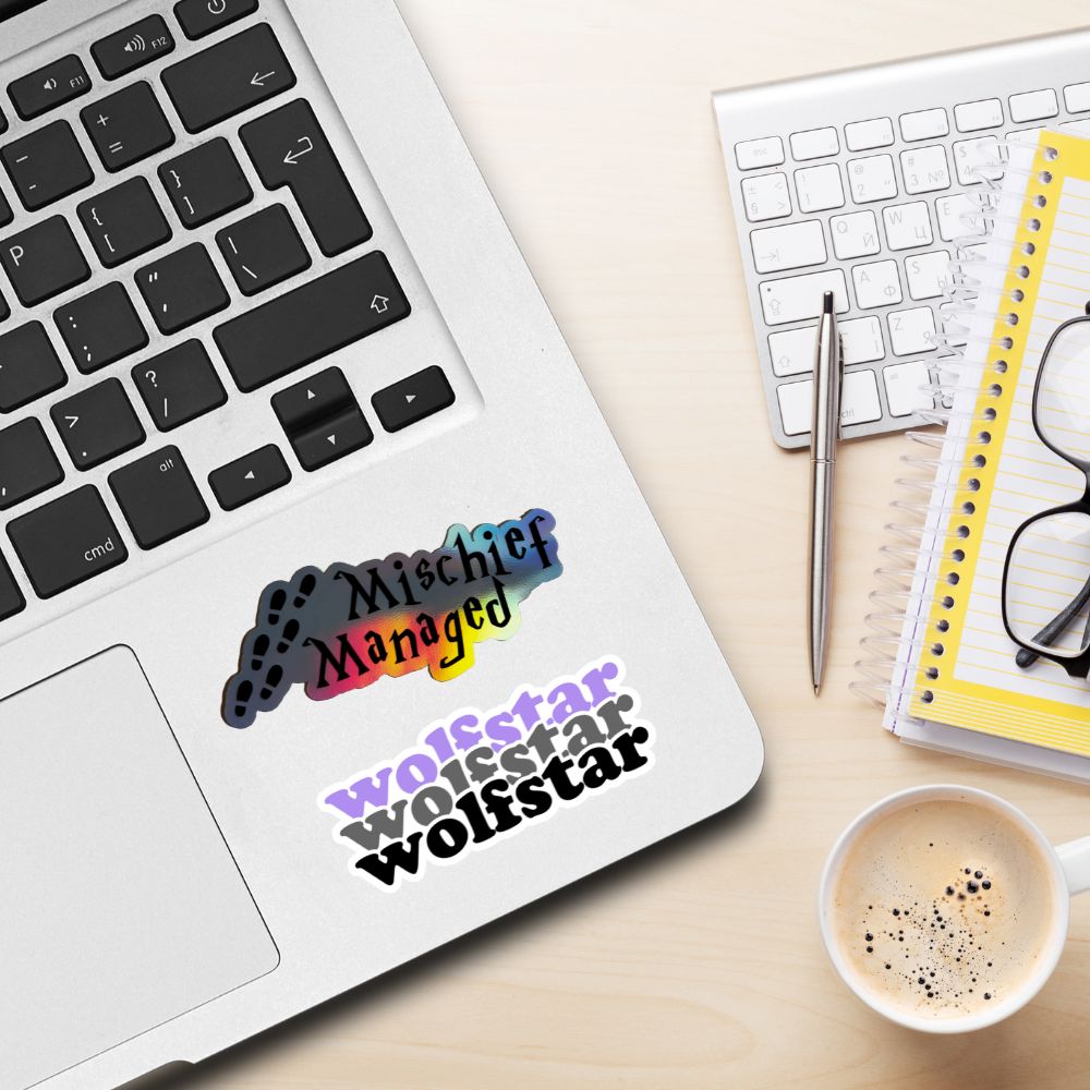 Mischief Managed Sticker – Marauders Fanfic Merch
