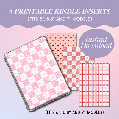 E-Reader Inserts Printable Kindle Paperwhite Inserts DIY – Bookish Queen