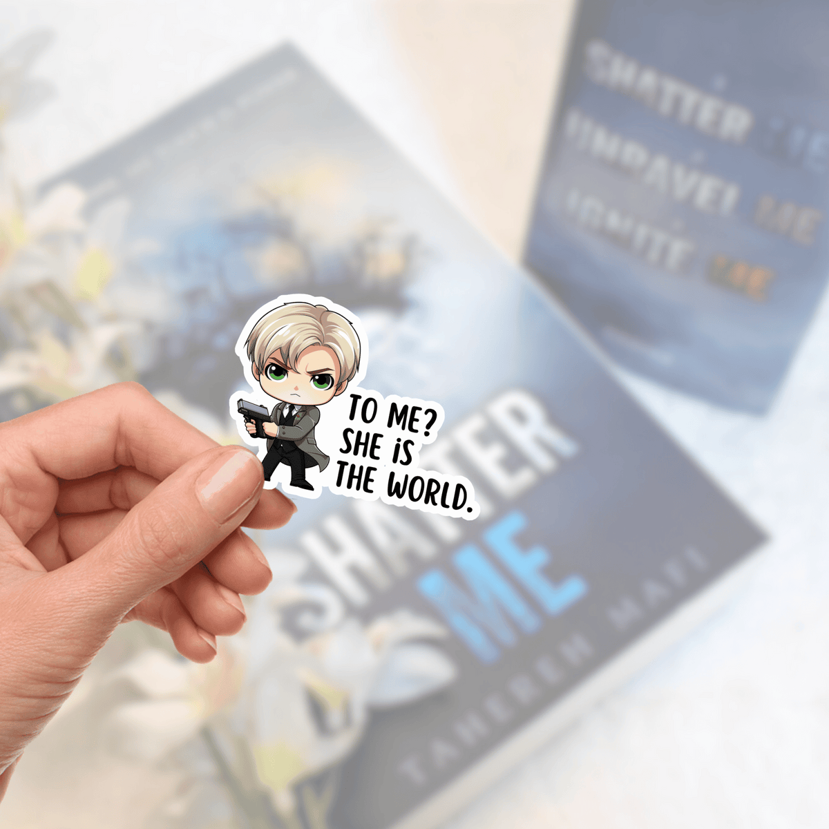 Shatter Me Stickers - Warner Book Quotes – Bookish Queen